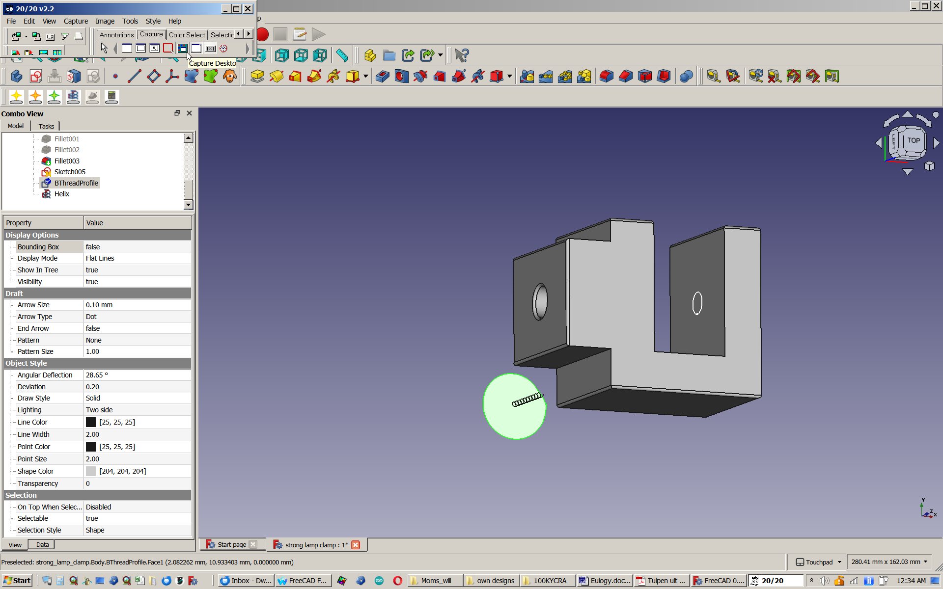 Introduction to the ThreadProfile WB - Page 2 - FreeCAD Forum